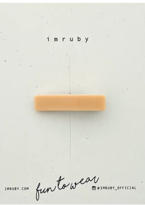 IMRUBY Olga Bar Clip • Sand – HARVEST CLUB